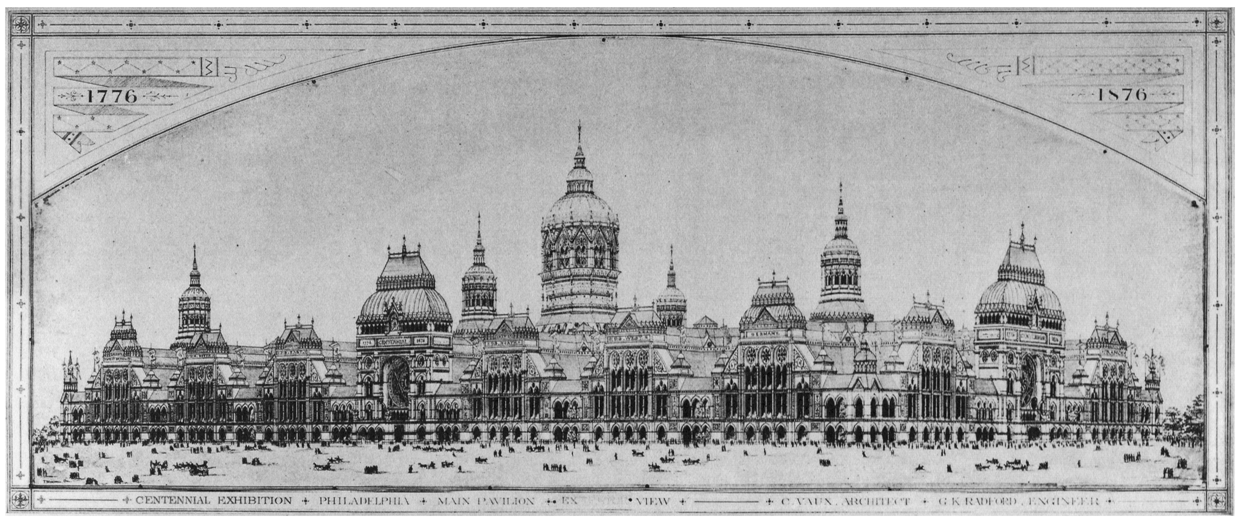 Part 3(a) continued– The 1876 Centennial Exposition – The Architecture ...